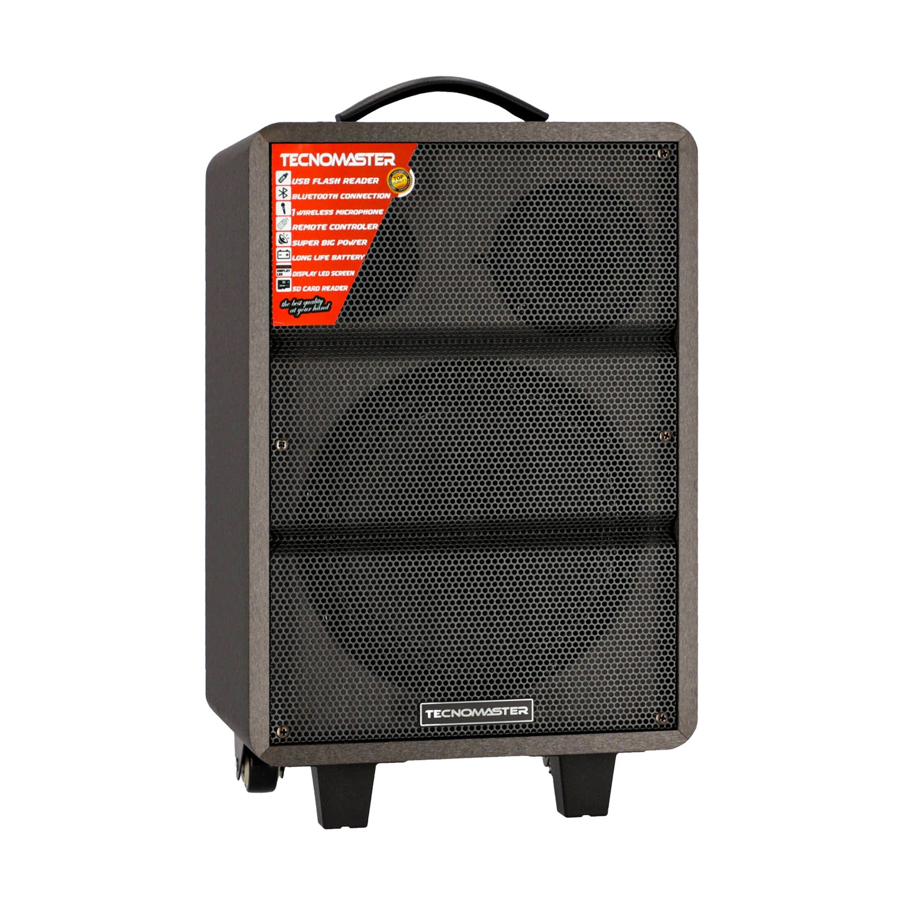 Bocina Portátil Tecnomaster M/M/WS-J08A Bluetooth USB - Tecnomaster