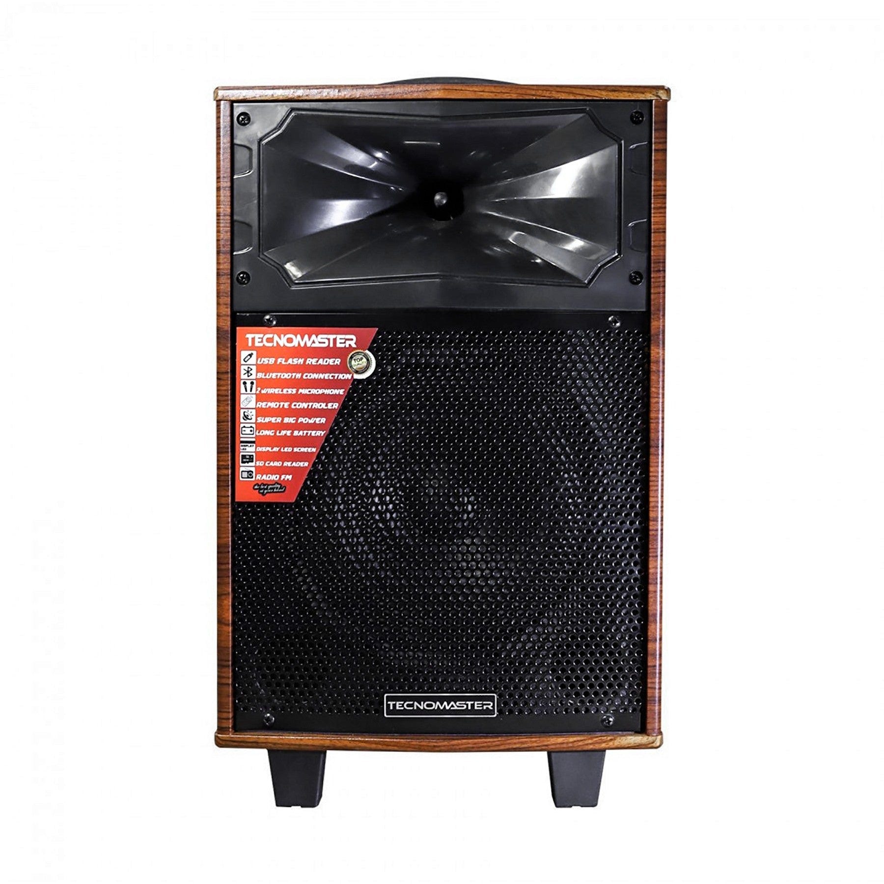 Bocina Portátil Tecnomaster M Ws W08 8bt Usb Tecnomaster
