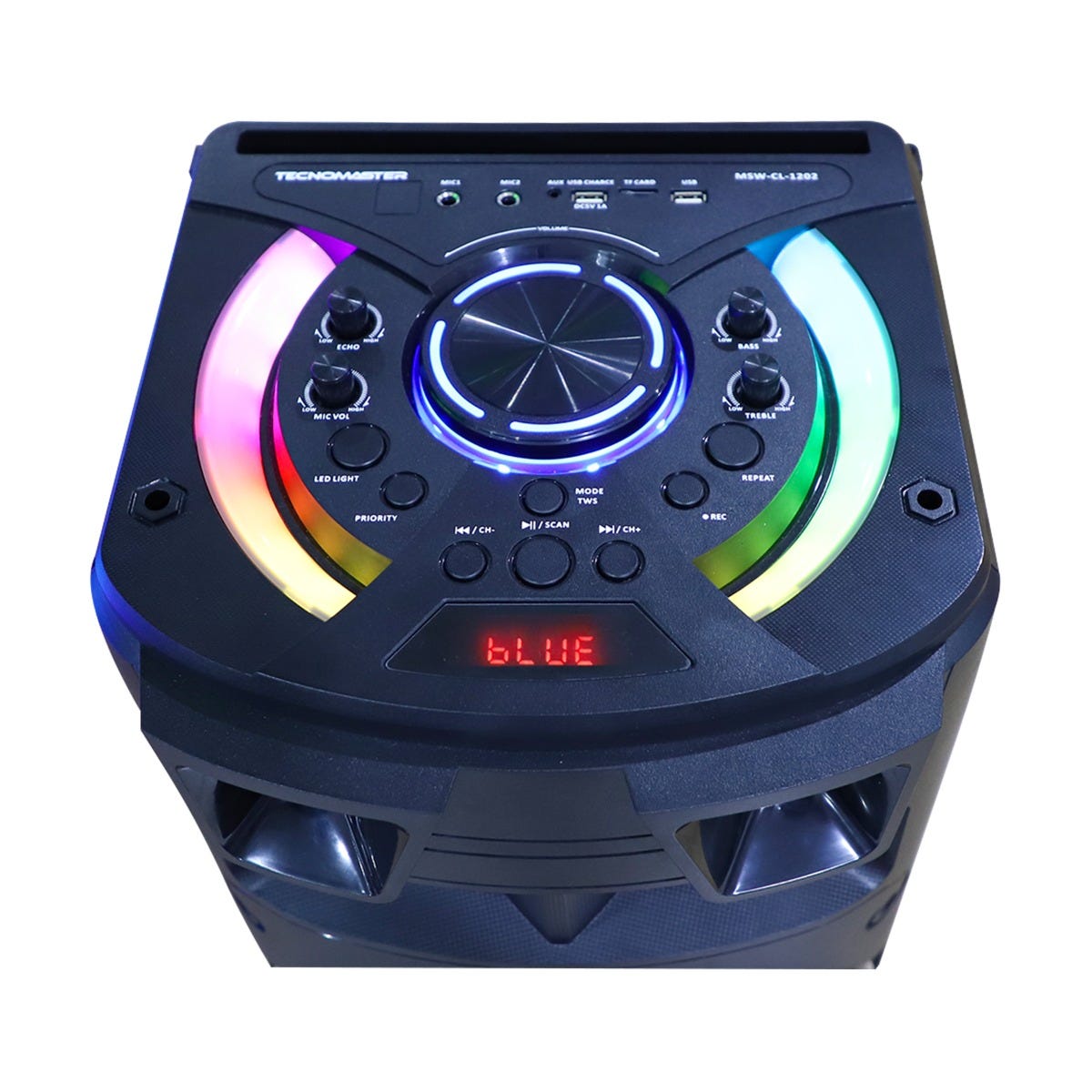 Bocina Portatil Tecnomaster MSWCL1202 - Tecnomaster