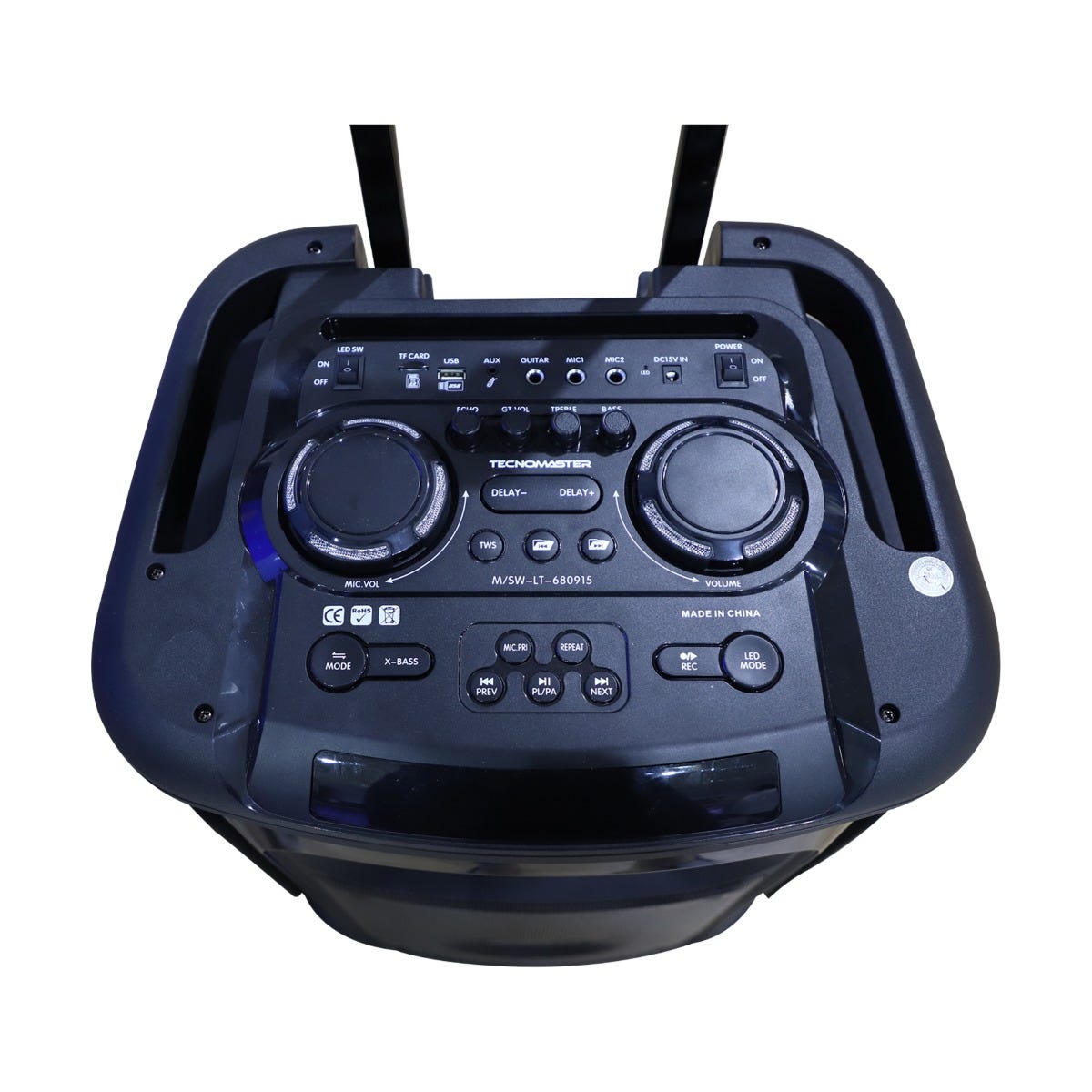 Bocina Portatil Tecnomaster R/Mswlt680915 15Bt - Tecnomaster