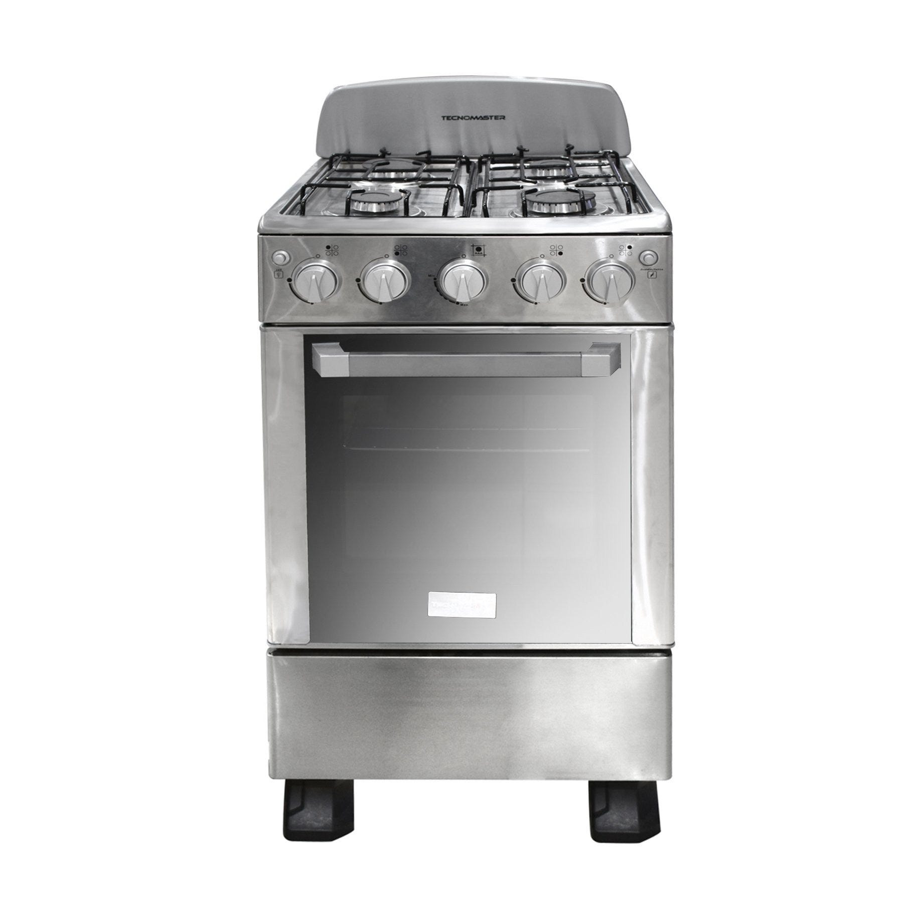 Estufa Tecnomaster M/FELA5050BGA1 20″ 4 Quemadores - Tecnomaster