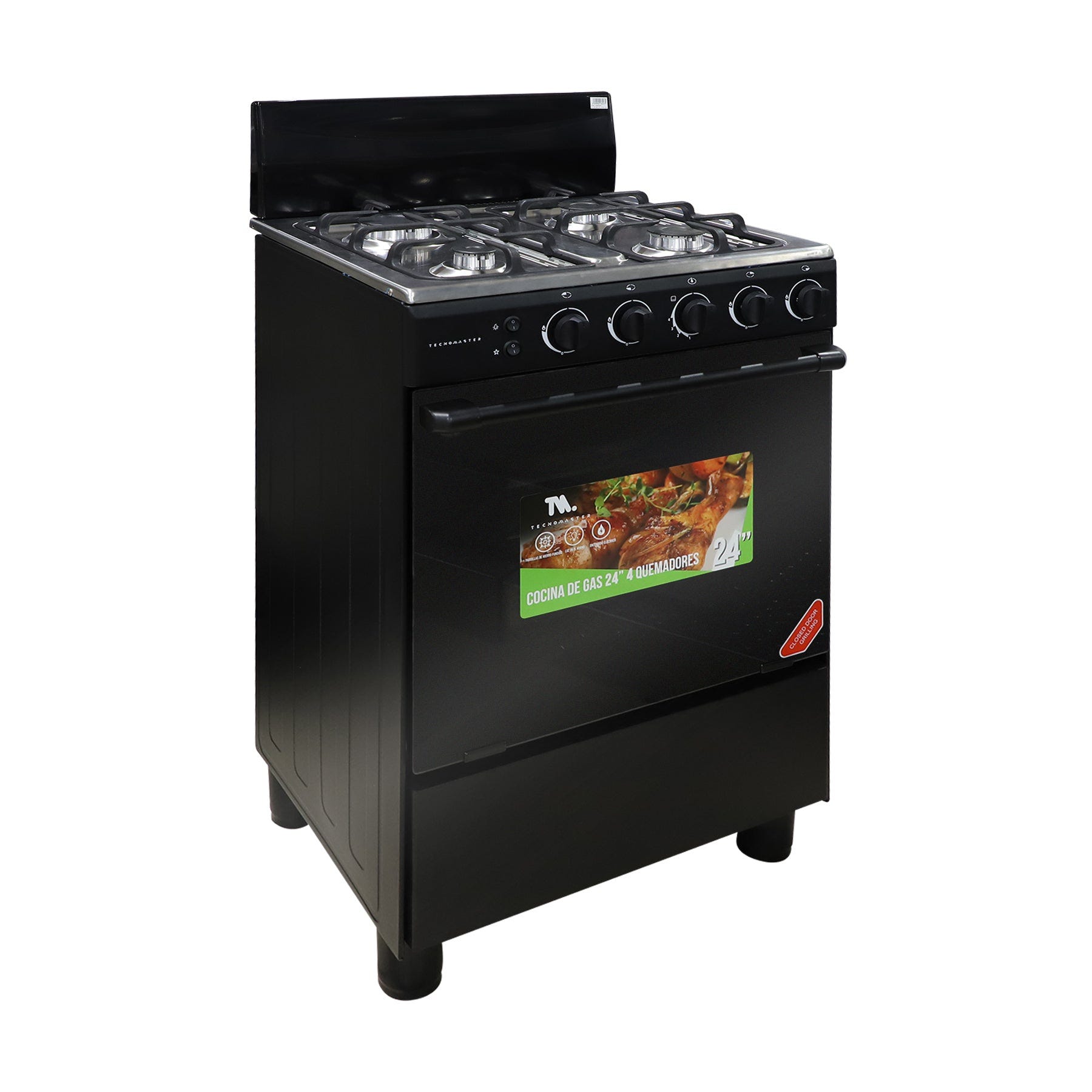 Estufa Tecnomaster RTEMI24B057B 24 4 Quemadores - Tecnomaster