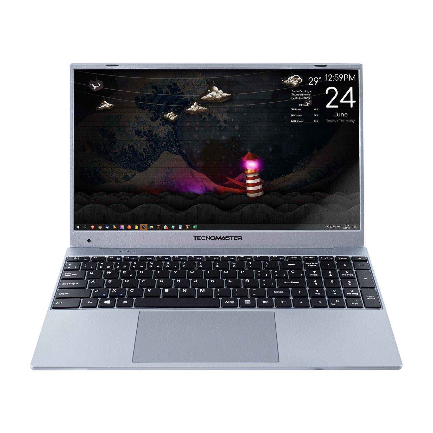 Laptop Tecnomaster AMD Ryzen 5 M/XPS15R5B 15.6″ - Tecnomaster