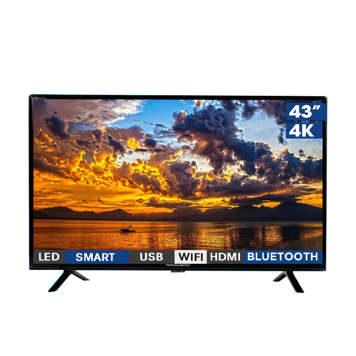 Televisor LED Tecnomaster M/CH43G7LSLU 43″ Smart 4K - Tecnomaster